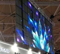 China SMD2020 Transparent Glass Led Display 1/ 16scan for sale