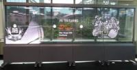 China 9245 Pixels Transparent Professional Led Display Screen 5000cd 10.4mm for sale