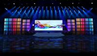 China P3.91mm Indoor Led Screen Wedding Stage 1/ 16 Scan 65410 Pixels 1200Hz for sale