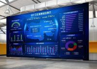 China Longda Indoor Full Color Led Display Video Wall Panels 1R1G1B 281 Trillion for sale