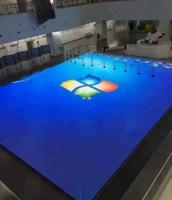 China Digital Super Light ISO9001 Led Dance Floor W96*H96 Dots Video Wall Module 1920Hz for sale