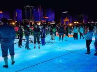 China RGB 3IN1 Outdoor Led Dance Floor Concert Stage Led Screen AC220V IP65 ODM for sale