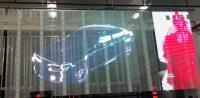 China P10.4mm Moving Message Led Window Display Screen 9245 Pixels 3500cd for sale