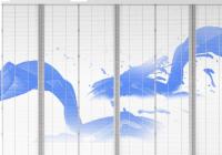 China 63775 Dots/ M2 Led Window Display Screen Signs 1R1G1B ISO14001 See Through for sale