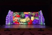 China Full Color 64 X 64 Soft  Curved Led Displays Screens Mooncell Kystar Control System for sale
