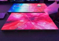 China Disco Lighted Dance Floor Rental 43222 Pixels/ M2 250*250mm 40m Viewing Distance for sale