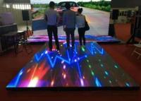 China Full Color 1/10 Scan LED Dance Floor Display W40*H40dots 25600 Dots/ M2 for sale