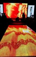 China Full Color 1/10 Scan LED Dance Floor Display W40*H40dots 25600 Dots/ M2 for sale
