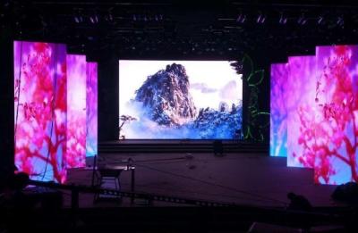 China 65536 dots/ Sqm Led Stage Backdrop Screen Hanging SMD Display RGB 3IN1 for sale