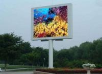 China P6 Commercial Outdoor Advertising Screen Sign Panel 16.7M 5500cd/ M2 for sale