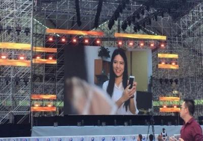 China AC240V P2.97mm Indoor Stage Wedding Led Screen 168x168 for sale