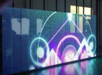 China P3.91mm SMD1921 Transparent Led Display Panel Glass Curtain Wall 500*1000mm for sale