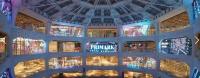 China P10.4 Curtain Outdoor Transparent Led Screen 100*100cm Synchronous Control for sale