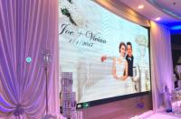 China P3.91 Billboard Led Stage Backdrop Screen 65536 Dots for sale