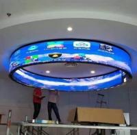 China IP43 Led Stage Backdrop Screen Flexible P2.5 Indoor Led Display AC90V for sale