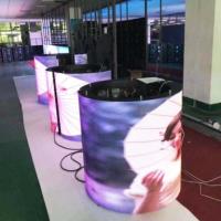 China IP43 Led Stage Backdrop Screen Flexible P2.5 Indoor Led Display AC90V for sale