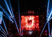 China P1.86mm Led Stage Backdrop Screen 1R1G1B for sale