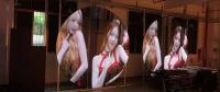 China 100 X 50cm Transparent Glass LED Screen Advertising Display 32873 Pixels ODM FCC for sale