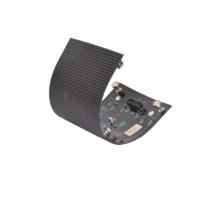 China P4mm Programmable Flexible Led Display Soft Meanwell For Exhibition Hall for sale
