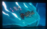 China Ultra Thin Stage Led Backdrop Screen Rental 1/8 scan 1R1G1B AC260V for sale