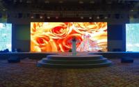China Ultra Thin Stage Led Backdrop Screen Rental 1/8 scan 1R1G1B AC260V for sale