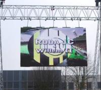 China High Lightness 1R1G1B Outdoor Led Video Walls Advertising Board P4mm 14bit for sale