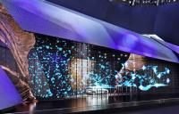 China Embedded Transparent Glass LED Screen HD 7.8mm Building Advertising for sale