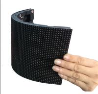 China 240X120mm Curved LED Display Screen SMD1515 Indoor P2 LED Flexible Module Panel for sale