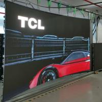 China Die Casting Aluminium Curved LED Screen Indoor Outdoor P3.91mm Digital LED Billboard for sale
