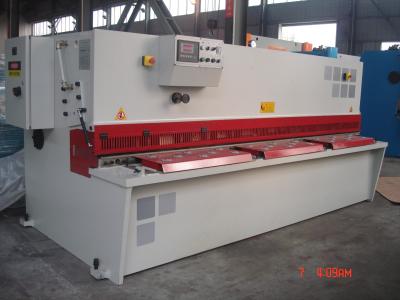 China Qc12k-4x2500 Swing Beam Hydraulic Angle Shearing Machine Small 4mm for sale