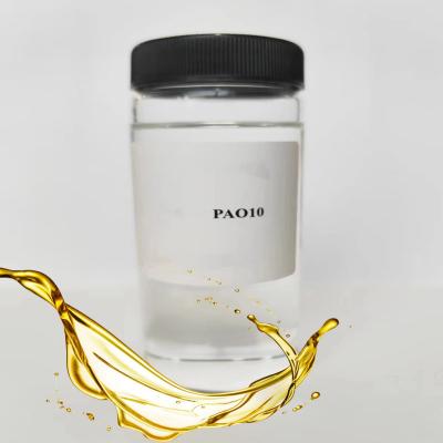 China 218.000kg Package Gross Weight Pao10 Poly Alpha Olefin Performance Oil with Base Oil for sale