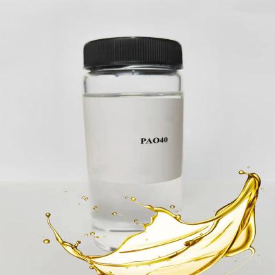 China Poly Alpha Olefin Pao40 Synthetic Base Oil for Thickener 188.000kg Package Gross Weight for sale