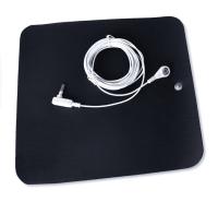 China Conductive SBR Black Mat With Grounding Cord of USA Plug for sale