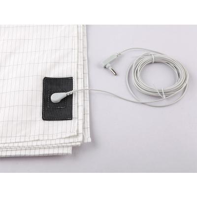 China Healthy Protect Silver Fiber Bedding Sheets With Clip Cable and South African Plug for sale