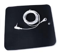 China Conductive PU Leather and Earth Grounding SBR Sponge Mat Customized Size Available Floor Mat for sale