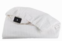 China All Silver Fabric Conductive Earthing Bed Sheet for Better Sleep EMF Protection With 25cm Skirt for sale
