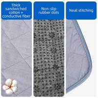 China Silver Cotton Grounding Bed Mat Earthing Pad for Sleep Chair for sale