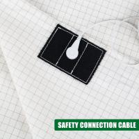 China Grounding Sheets of 5MM Grid Grounding Keep Natural Health Conductive Bed Sheet With Grounding Cord for sale