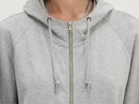 China Simple EMF Protection Silver Cotton Jacket With Hood Unisex for Men and Women 5g Shielding Protect for sale