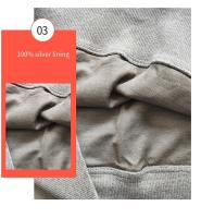 China Simple EMF Protection Silver Cotton Jacket With Hood Unisex for Men and Women 5g Shielding Protect for sale