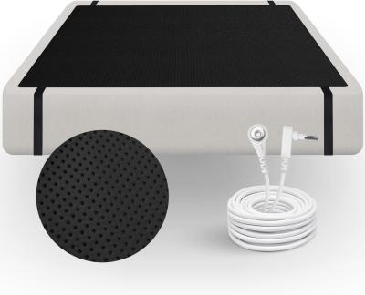 China Conductive Eco friendly Earthing Mattress Non Toxic Half Full Bed Cover With Cable Grounding Pad for sale