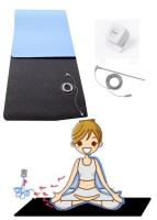 China Factory Direct Sale TPE Foam Grounding Leather Conductive Sport Pads, Earthing Yoga Mat for sale