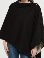 China EMF Shawl Wrap Poncho 100% Sliver Fiber Fabric Liner Blanket 5G WiFi Cell Towers Shielding for sale