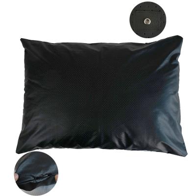 China Grounding Conductive Breathable Leather Pillow Case for Earthing Queen King Pillow Cover With 15ft Cord for sale
