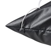 China Grounding Conductive Breathable Leather Pillow Case for Earthing Queen King Pillow Cover With 15ft Cord for sale
