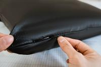 China Grounding Conductive Breathable Leather Pillow Case for Earthing Queen King Pillow Cover With 15ft Cord for sale