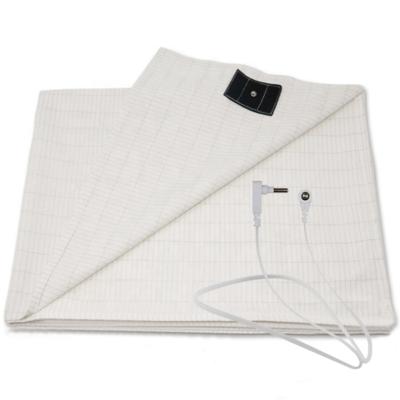 China Earthing Double Bed Sheet King Queen Half Sheets for  Antistatic Improve Sleep Well  Earthing Grounding Flat Bed Sheets for sale