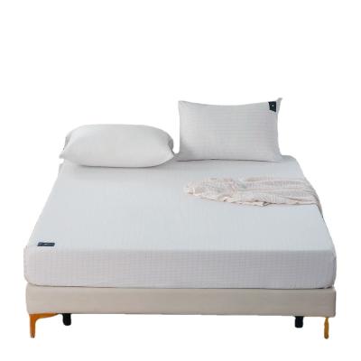 China Grounding Fitted Sheet Silver Cotton Fabric Mat for Bed Improve Sleep Lower Inflammation Within 15ft Cord for sale