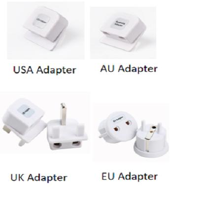 China Factory Made Plug Adapter for Grounding Outlet Adapters Use in American USA UK AU European Safety to Earth for sale