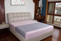 China Grounding Half Sheet Flat for Bed Queen King Cotton Silver Bed Sheet with Earthing Cord & Adapter for sale